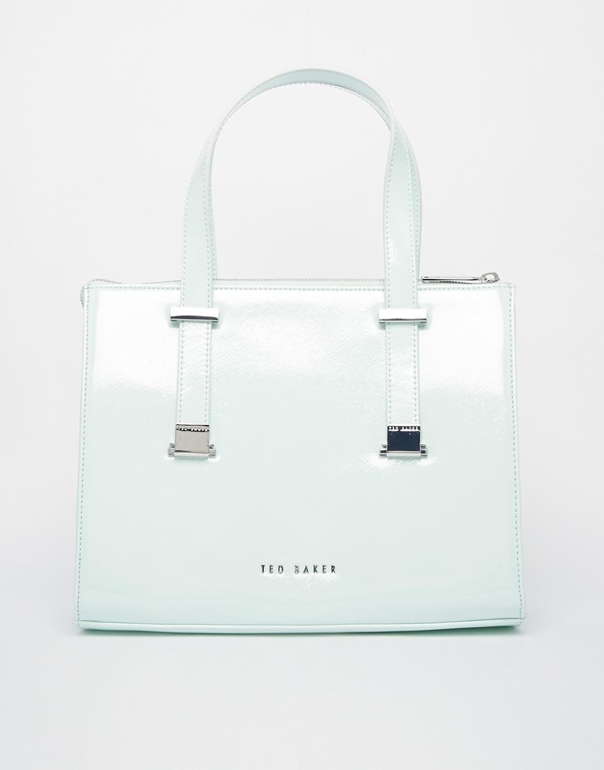 Ted Baker - Sac à main zippé effet hachuré - Ted Baker - Pickture